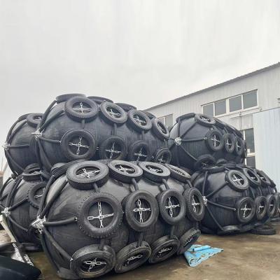 China ISO Certified Marine Inflatable Cylindrical Fender NR/SBR Blend Rubber Black 0.5-4.5m Wear-resistant Large Vessel Berthing Anti for sale