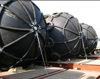 China 3 Meters Widened Protective Cylindrical Boat Net Type Pneumatic Inflatable Rubber Fenders ZHH Brand Shandong for sale