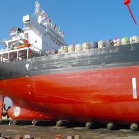 China Factory Supply Diameter 1.5*10 m Boat Airbag Ship Rubber Landing Airbags for sale