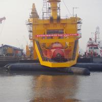 China ZHH Brand Factory Price Inflatable Marine Rubber Air Balloon CCS Certified Salvage Marine Airbag Boat Ship Launching Shandong for sale