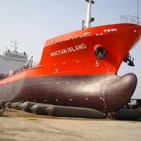 China ZHH Brand High Quality Pneumatic Marine Airbag CCS Authenticated Natural Rubber Lifting and Loading Airbag for sale