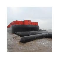 China High Flexibility Shock Absorption Industrial Rubber Cylindrical Black Airbags for Ship Launching Loading Marine Supplies for sale