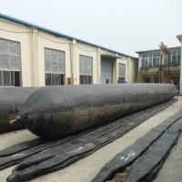 China ZHH Black Durable Cylindrical Ship Airbag Adjustable Size Rubber CCS & ABS Certified 0.8-3.0m for sale