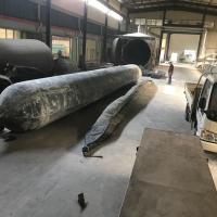 China Bulk Order Rubber Ship Launching Airbags-Cylindrical Black Low MOQ & Free Customization Service for sale