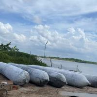 China Bulk Order Rubber Ship Launching Airbags-Cylindrical Black Low MOQ & Free Customization Service for sale