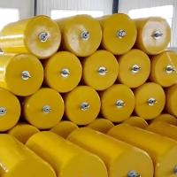 China ZHH Brand High Quality Stainless Steel Chain Used Aircraft Tire Marine Supplies Foam Filled Fender Polyurethane EVA Fender Boats for sale