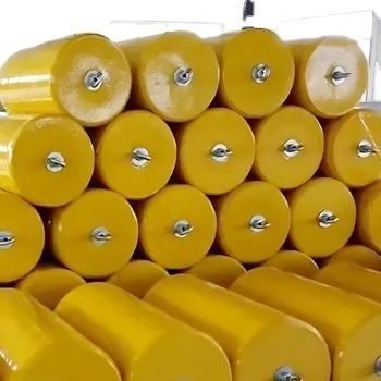China Factory Custom Polyurethane/EVA Solid Foam Filled Cylindrical Marine Fender Corrosion Resistance for Collision Avoidance for sale