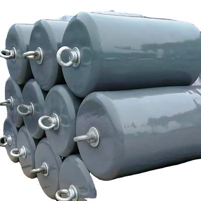 China Heavy Duty Marine Supplies Floating Boat Fenders Pontoon Floats Foam Filled Polyurethane/EVA Cylindrical 0.5-4.5m Corrosion for sale