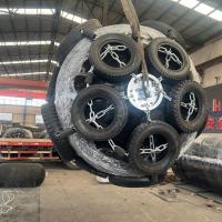 China Marine Dock Protection Equipment EVA Foam Cylindrical Fenders Pontoon Floats Mooring Buoys 0.5-4.5m Corrosion Resistant ZHH for sale