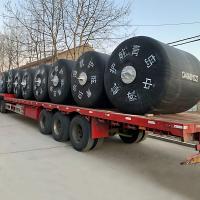 China Abrasion-Proof Polyurethane/EVA Cylindrical Marine Fender High Visibility Pontoon Floats (0.5-4.5m) for Mooring Buoy & Docking for sale