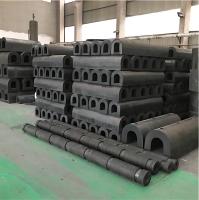 China Commercial Boats Solid Rubber Fender Progressive Reaction Cylindrical Rubber Fender D Boat Rubber Fender for sale