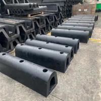 China CCS Certified 3L# Natural Rubber Fender D-Shaped Design for Easy Mounting & Durability Black Customized Size for Ship Docks for sale