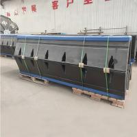 China Heavy-Duty V-Shaped 3L# Natural Rubber Fender Thick Wall Superior Abrasion Resistance Black CCS Certified Customized Size Docks for sale