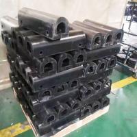 China Solid Natural Rubber Cylindrical HG/T Certified Collision Resistant Durable Black Customized Size Non-Floating Boat Fender for sale