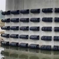 China Solid Rubber D-type Fender with High Energy Absorption Cylindrical Shape Customized Size for Marine Dock Protection for sale