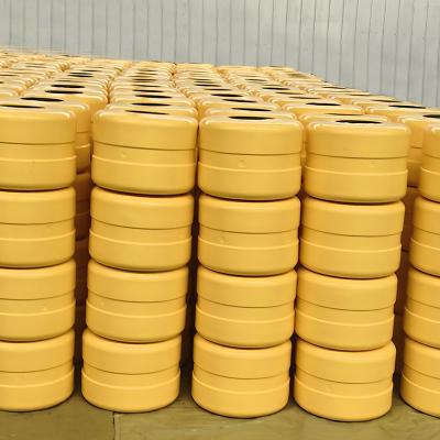 China Qingdao Factory Price High-Tech Traffic Roller Barrier with New Design EVA Material Orange Cylinder Shape for sale