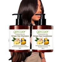 China Revitalize Damaged Hair with Natural Keratin Ginger Curl Shampoo and Conditioner for sale