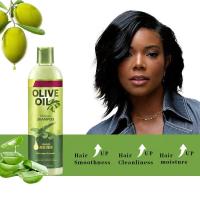 China Private Label Keratin Olive Hair Shampoo and Conditioner Oil Set for Moisturized Hair for sale
