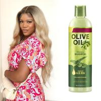 China Organic Olive Oil Hair Shampoo and Conditioner for Black Women Lightening Formula for sale