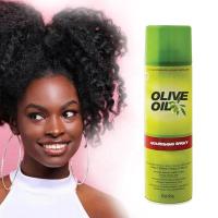 China Strong Hold Curly Hair Styling Spray Infused With Nourishing Olive Oil And Coconut Oil for sale