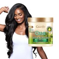 China 2-IN-1 Smoothing Hair Oil Cream for Bleached and Curly Hair Organic Keratin Treatment for sale