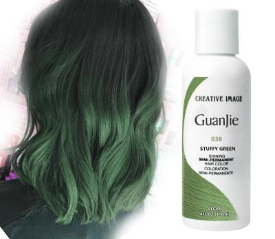 China Semi-Permanent Hair Color Cream OEM ODM 120g No Alcohol No Peroxide Acid Volume 120g for sale