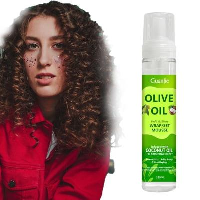 China Unisex Anti Frizz Braiding Moisturizing Hair Mousse For Braids Long Lasting Strong Hold for sale