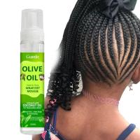 China Extra Hold Styling Braid Foam Mousse For Organic Shine And Moisturizing Of Curly Wigs for sale