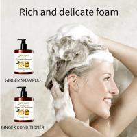 China All Hair Types Private Label Ginger Hair Care Set Anti-Frizz and Hair Growth Shampoo for sale