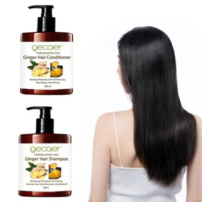 China Revive Your Hair Natural Organic Ginger Shampoo and Conditioner Set for Anti-Hair Loss for sale