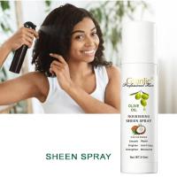 China Superior Grade Nourishing Spray For Repairing Frizz Olive Oil Coconut ORS Hair Spray for sale