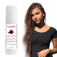 China Customize Bottle Rosewater Frizz Spray For Moisturizing And Split Hair Care Treatment for sale