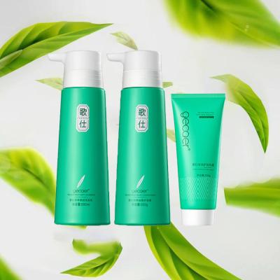 China 500ml Tea Extract Shampoo And Conditioner Revitalizing For All Hair Types Customizable for sale