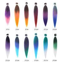 China Synthetic Tinsel Glowing Jumbo Braiding Hair Vendors For OEM ODM In Over c for sale