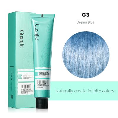 China Dream Blue Color Changing Salon Specification Semi-Permanent Organic Hair Dye for B2B for sale