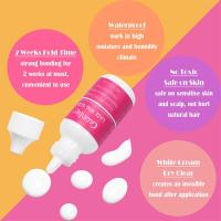China Private Label Waterproof Extreme Hold Invisible Hair Wig Glue For Lace Wig Adhesive for sale