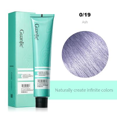 China Revamp Your Look 43 Colors Glitter Cream Permanent Nourishing Organic Hair Dye Chart for sale