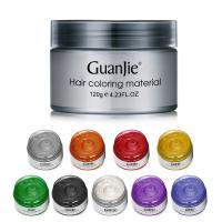 China Multi Colors Salon Semi Permanent Hair Color Wax 120g for sale