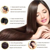 China Smoothing Private Label Custom Vegan Hair Care Treatment Products Hair Growth Organic Anti Hair Loss Ginger Shampoo And Conditioner Set for sale