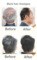 China OEM/ODM Acceptable BLACK Hair Dye Shampoo for Permanent Grey Coverage and Multi Colors for sale