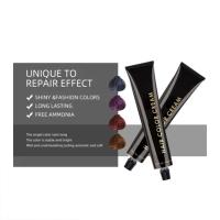 China 72 Colors Salon Hair Colouring Cream Professional Permanent Formula In Popular Shades for sale
