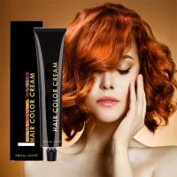 China 72 Colors Salon Hair Colouring Cream Professional Permanent Formula In Popular Shades for sale
