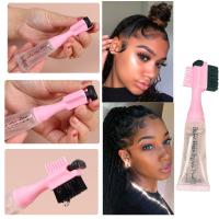 China Boss- Brush Comb Waterproof Edge Control Gel for Quick Dry and Defined Baby Hair for sale