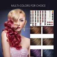 China Private label Hair Color Cream permanent organic Hair dye with Multi colors customize for sale