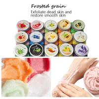 China Skincare Routine Brightening Pink Salt Body Scrub For All Skin Types for sale