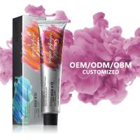 China Non Allergic Ammonia Free Natural Hair Color Cream 68 Colors for sale