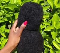 China Kinky Curly Human Hair Bundles For Braiding And Lock Extensions Chemical Processing for sale