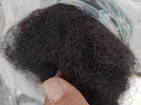 China Kinky Curly Human Hair Bundles For Braiding And Lock Extensions Chemical Processing for sale