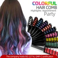 China 95 ml Volume Salon Hair Color Hair Chalk Comb Customize Temporary Washable Dye for Kids for sale