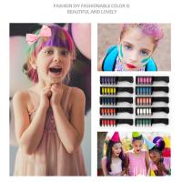 China 95 ml Volume Salon Hair Color Hair Chalk Comb Customize Temporary Washable Dye for Kids for sale